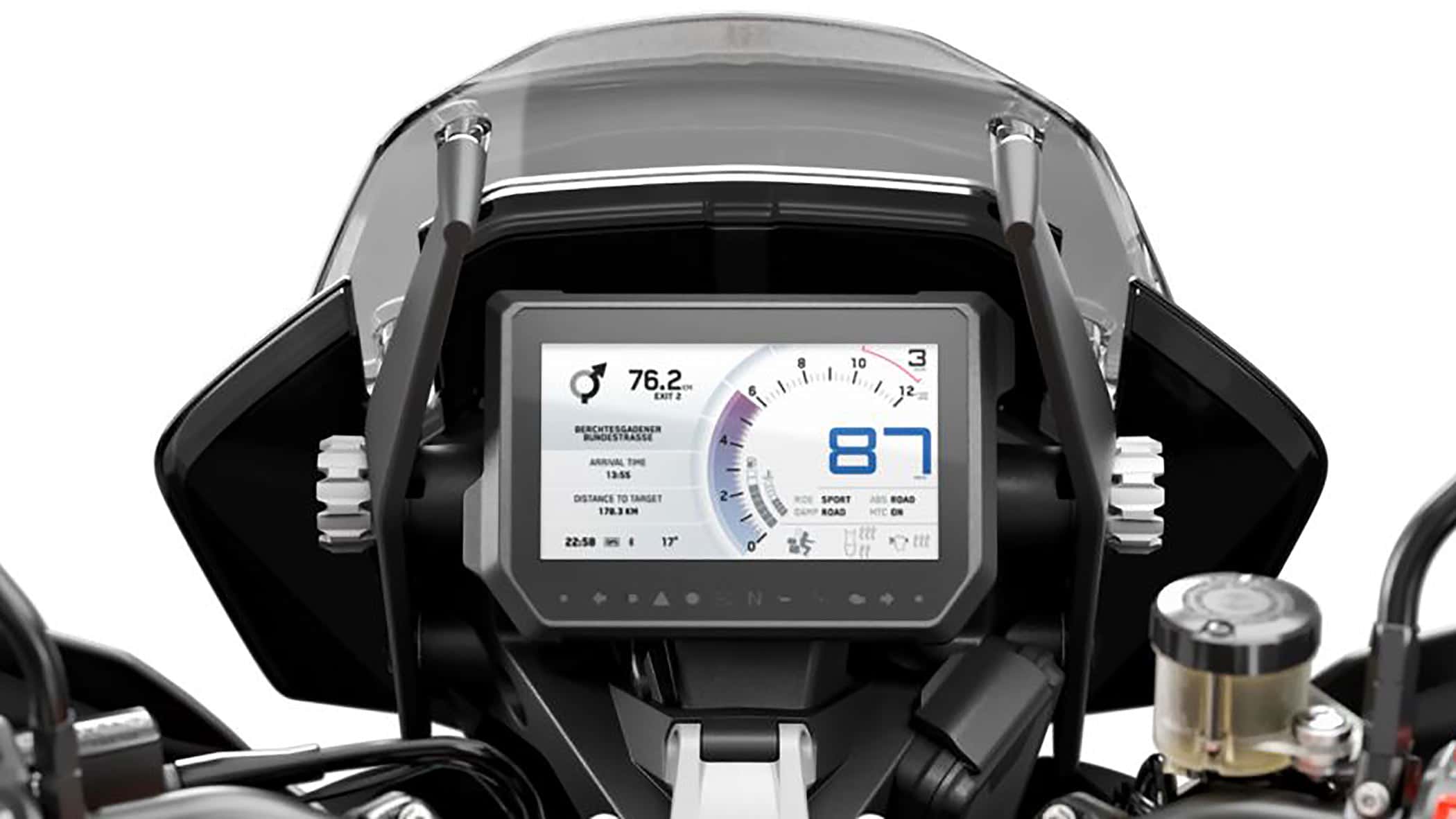 KTM My Ride App-Update 2018 Bildschirm-Navigation