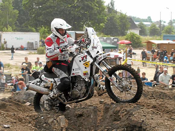 Finale: Rallye-Yamaha XT 500