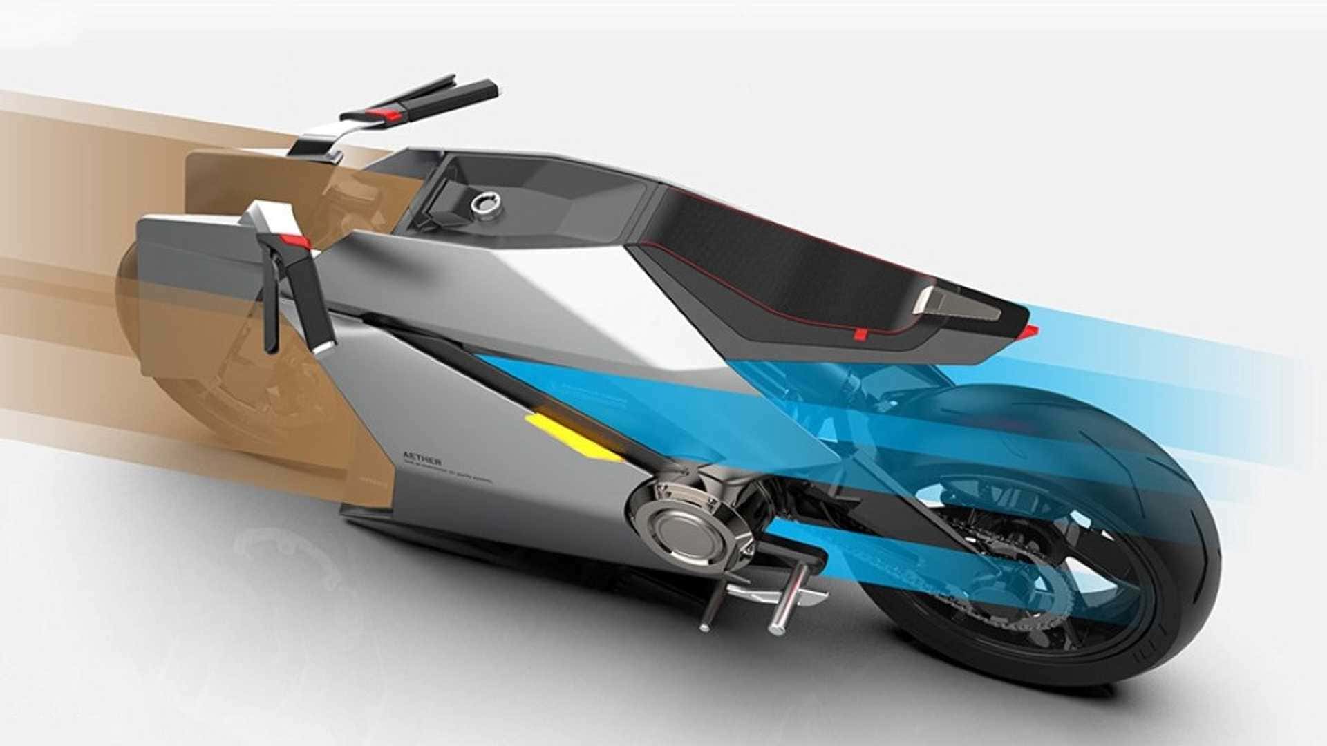 Aether Motorcycle Concept: Motorrad reinigt die Luft