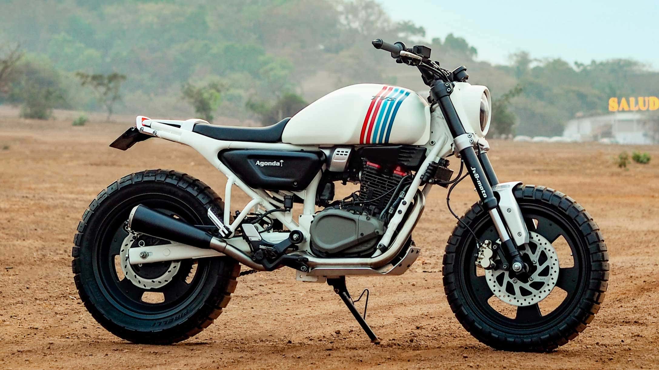 TVS Ronin 220 Umbau von JvB-Moto aus Köln