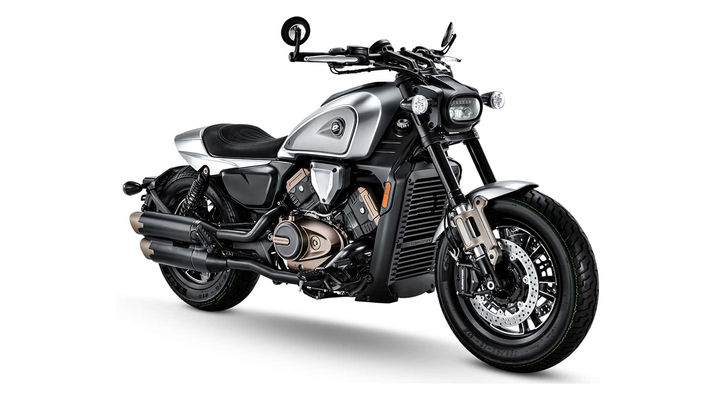 QJMotor SRV 600 V Flash 600 V4 Bobber: Sportster mit V4