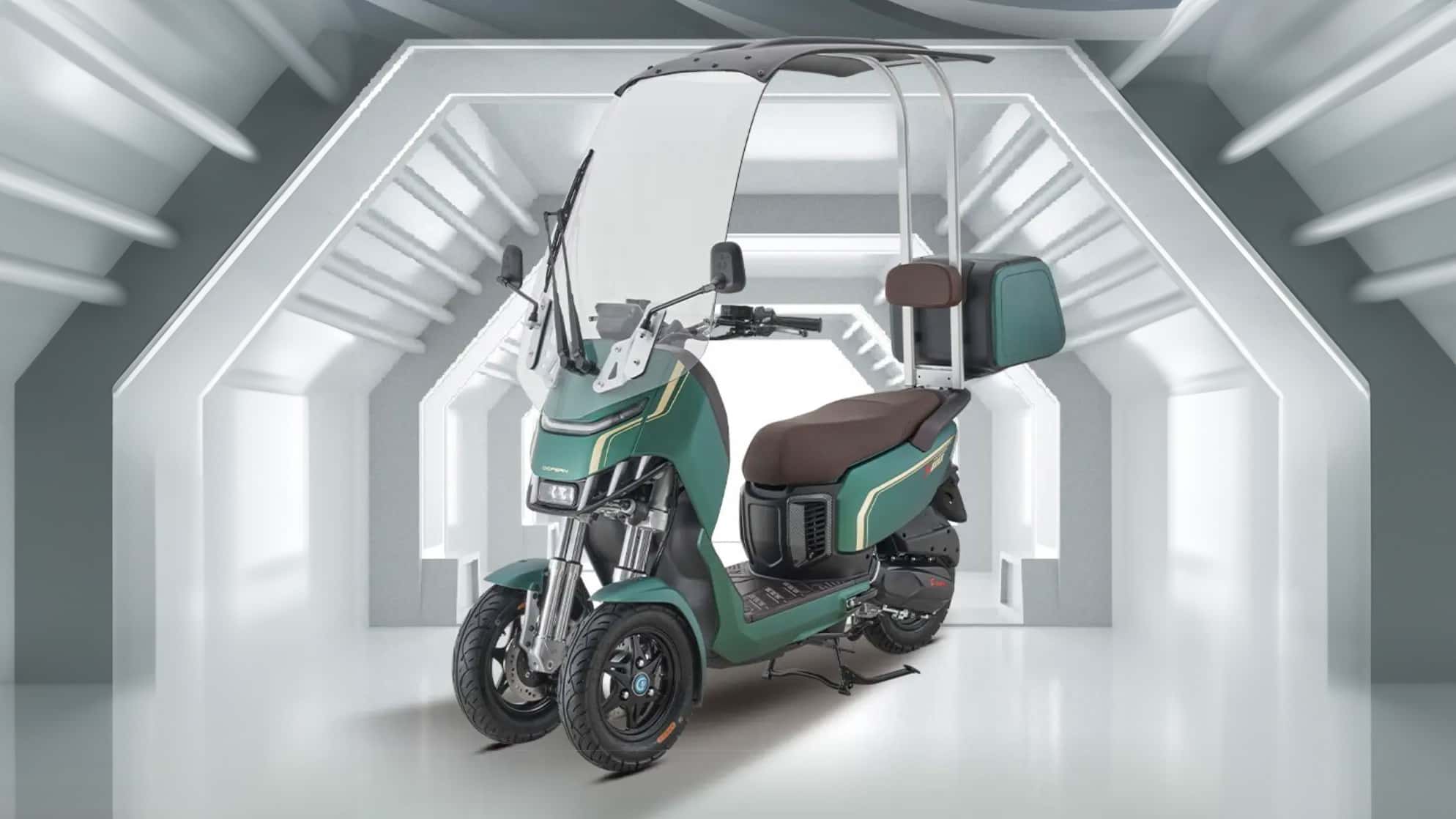 Dreiradroller mit Dach: Dofern Doufeng S1 110