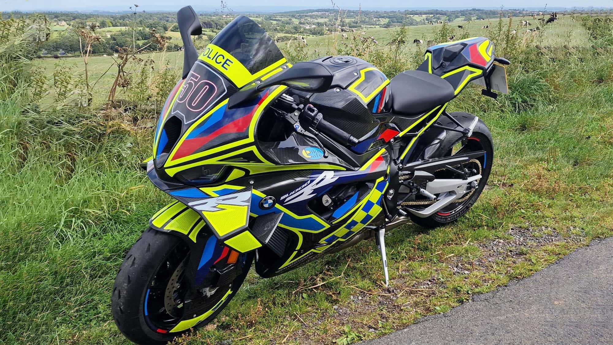BMW M 1000 RR als Polizei-Motorrad: 212 PS, über 300 km/h