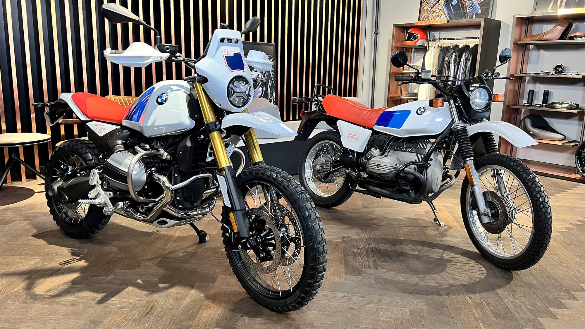 Neue BMW R 12 G/S und originale R 80 G/S im Vergleich