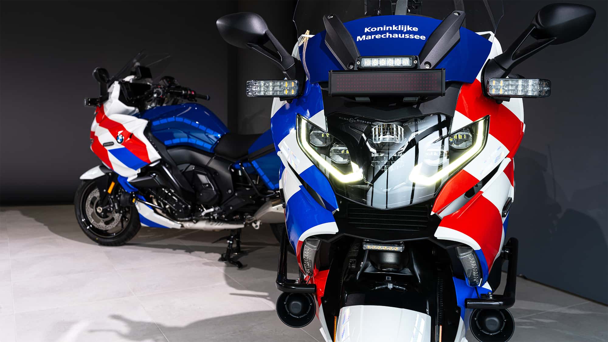 6-Zylinder-Power für die Polizei der Niederlande: BMW K 1600 GT-P