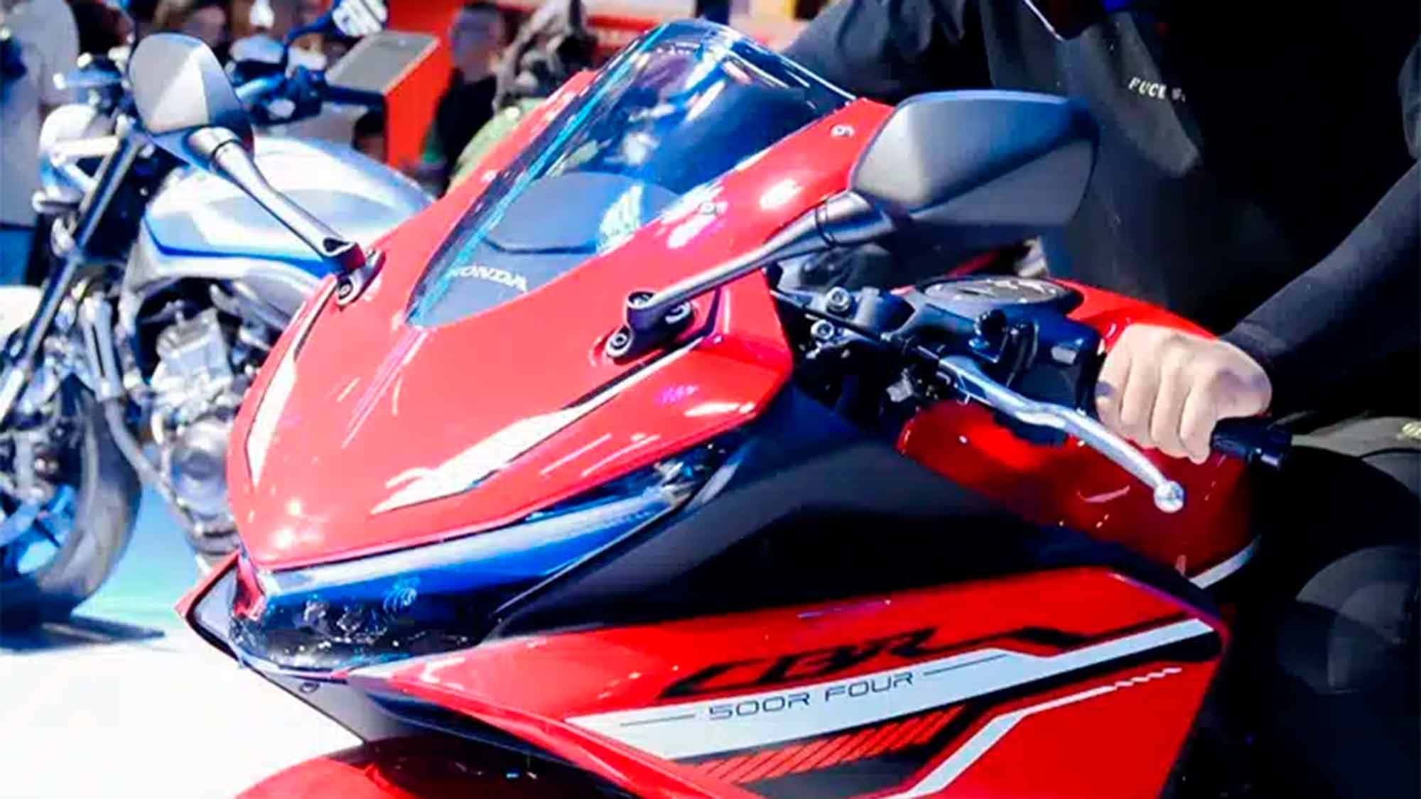 Neue CBR von Honda: 80 PS für die neue CBR 500R Four