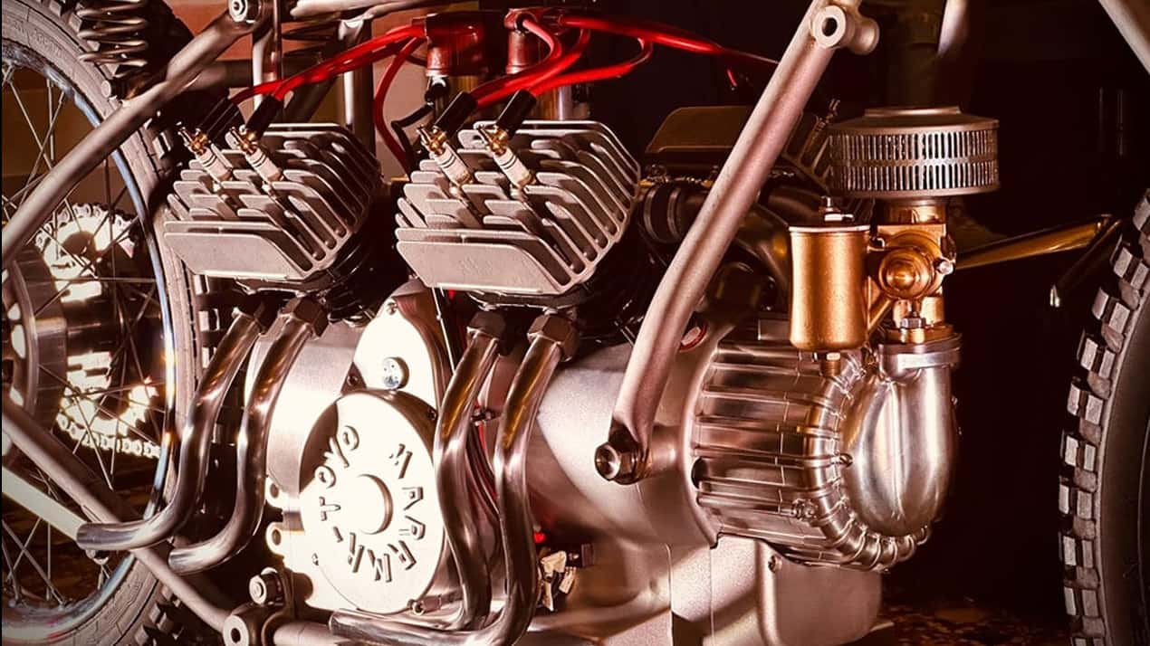 Zweitakt-V8 mit Kompressor: Die legendäre Galbusera Toyo 500 als Replica