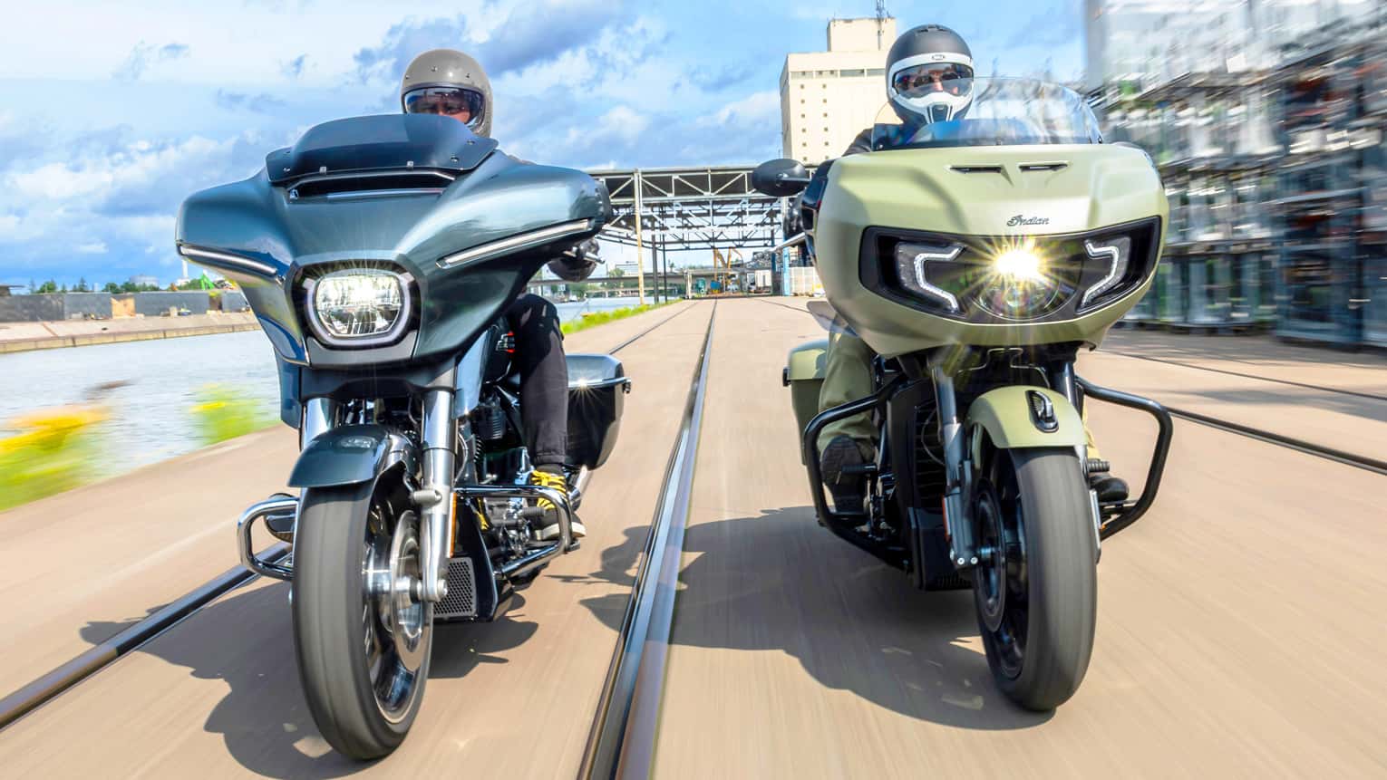 Schwere V2-Bagger: Harley-Davidson Street Glide vs. Indian Challenger
