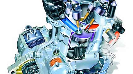 Motorrad-Motoren: alle Bauarten